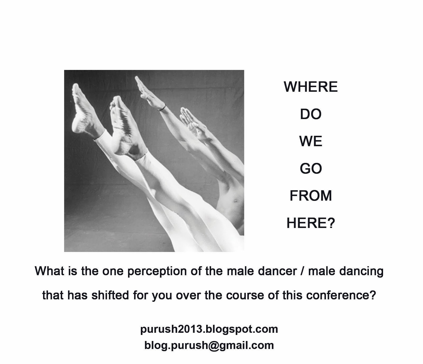 PURUSH: The Global Dancing Male: Provocations