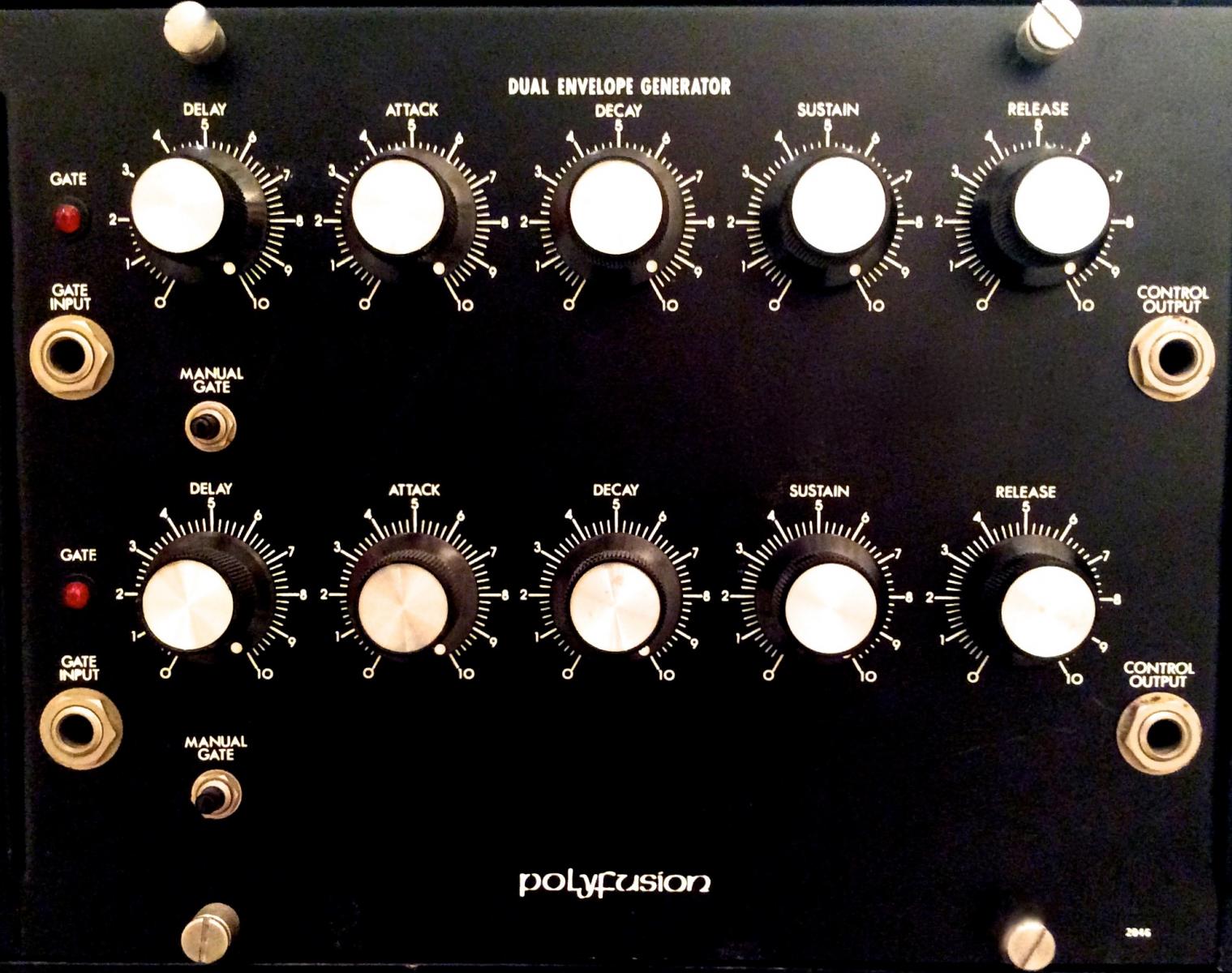 MATRIXSYNTH: Polyfusion Modular Dual Voltage Controlled Envelope Generator