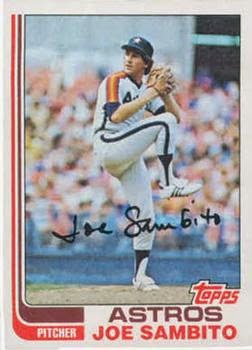 1982 Topps Blog: Card #34: Joe Sambito
