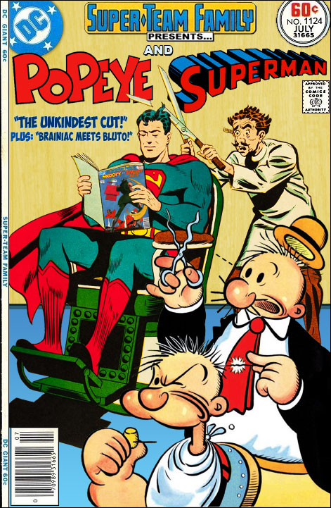 Super-Team Family: The Lost Issues!: Popeye and Superman