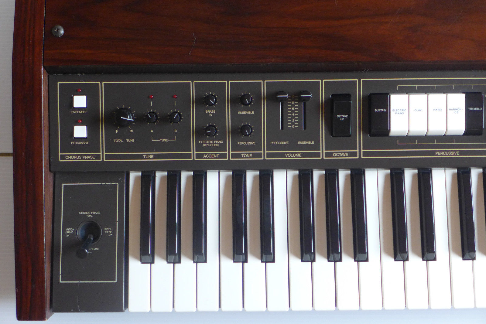 MATRIXSYNTH: KORG LAMBDA ES50 VINTAGE ANALOG SYNTHESIZER STRINGS SN 231709