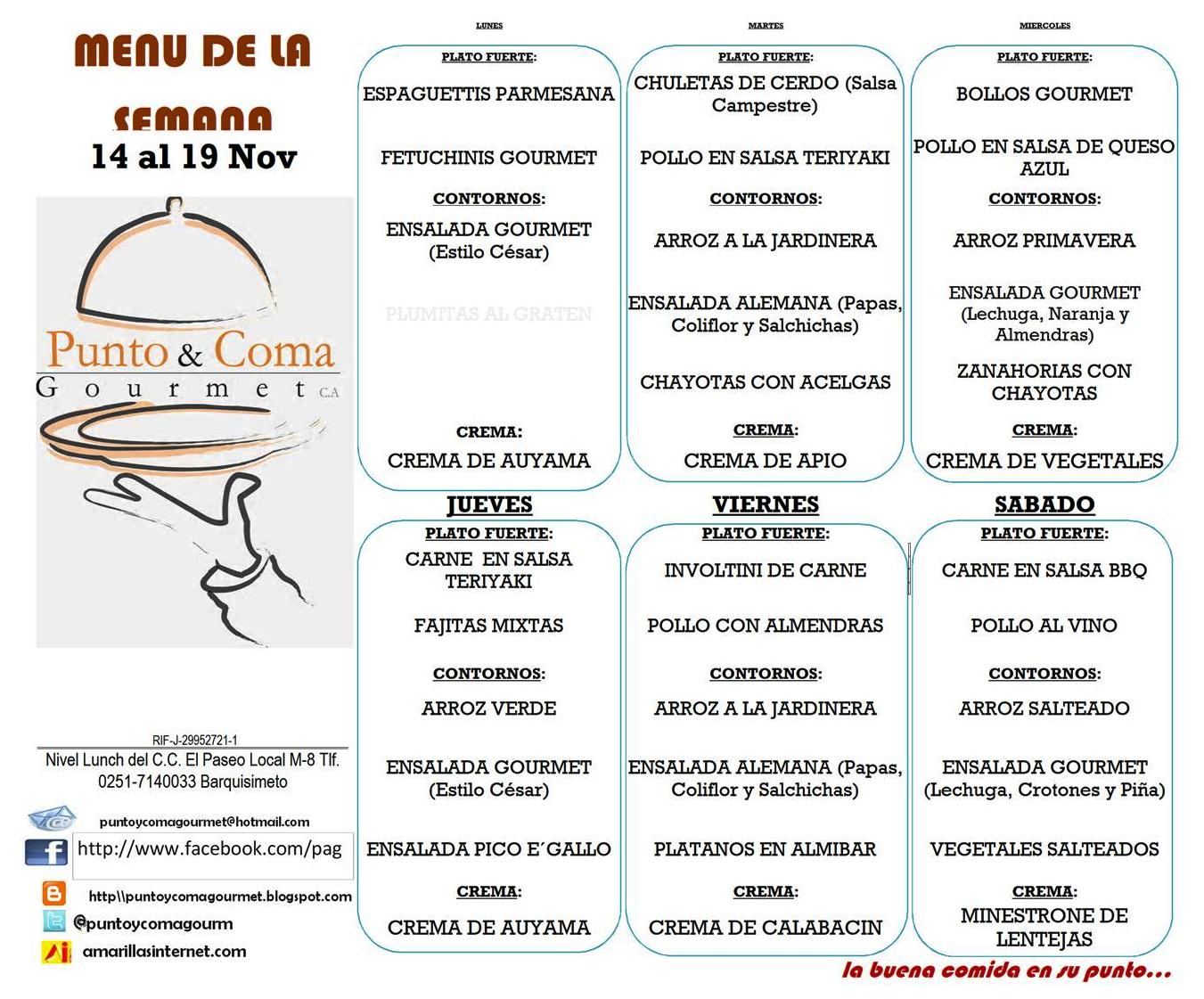 Punto & Coma Gourmet