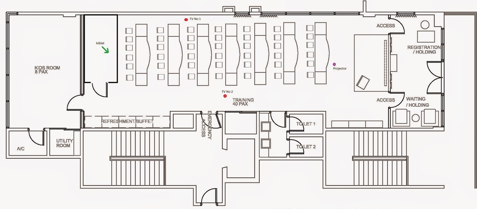 FAIZWORLD Training Centre Room Layout faizworld-training-centre-room-layout