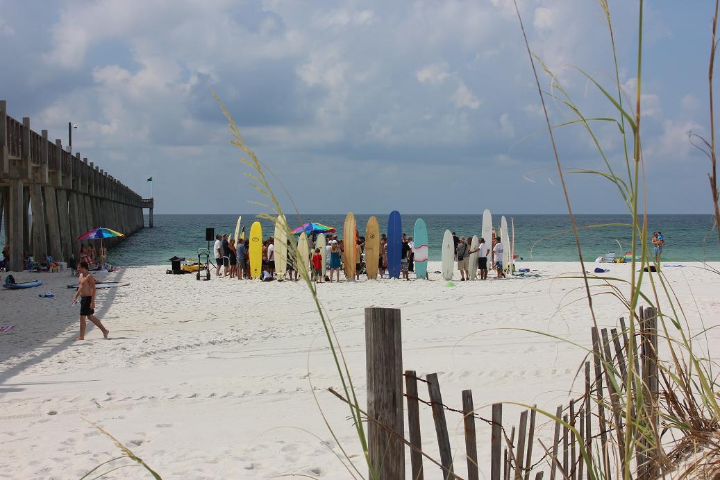 Lavon Wiggins Memorial Service and Paddle Out 07/07/12