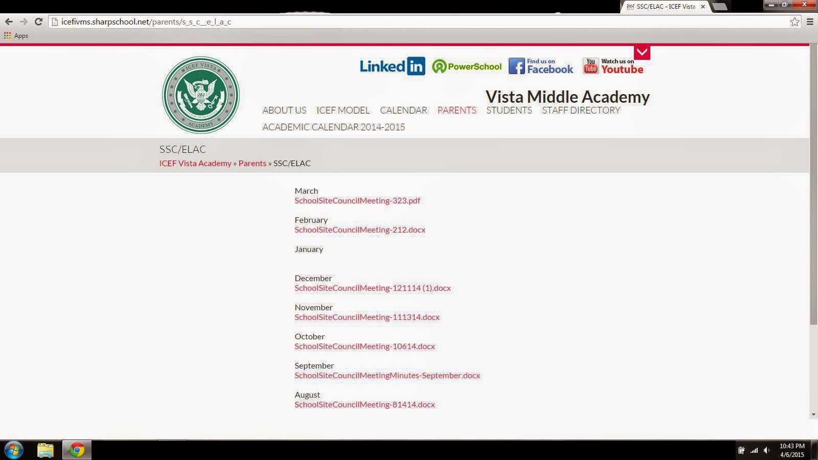 Adventures in Charter School Co-location: April 2015