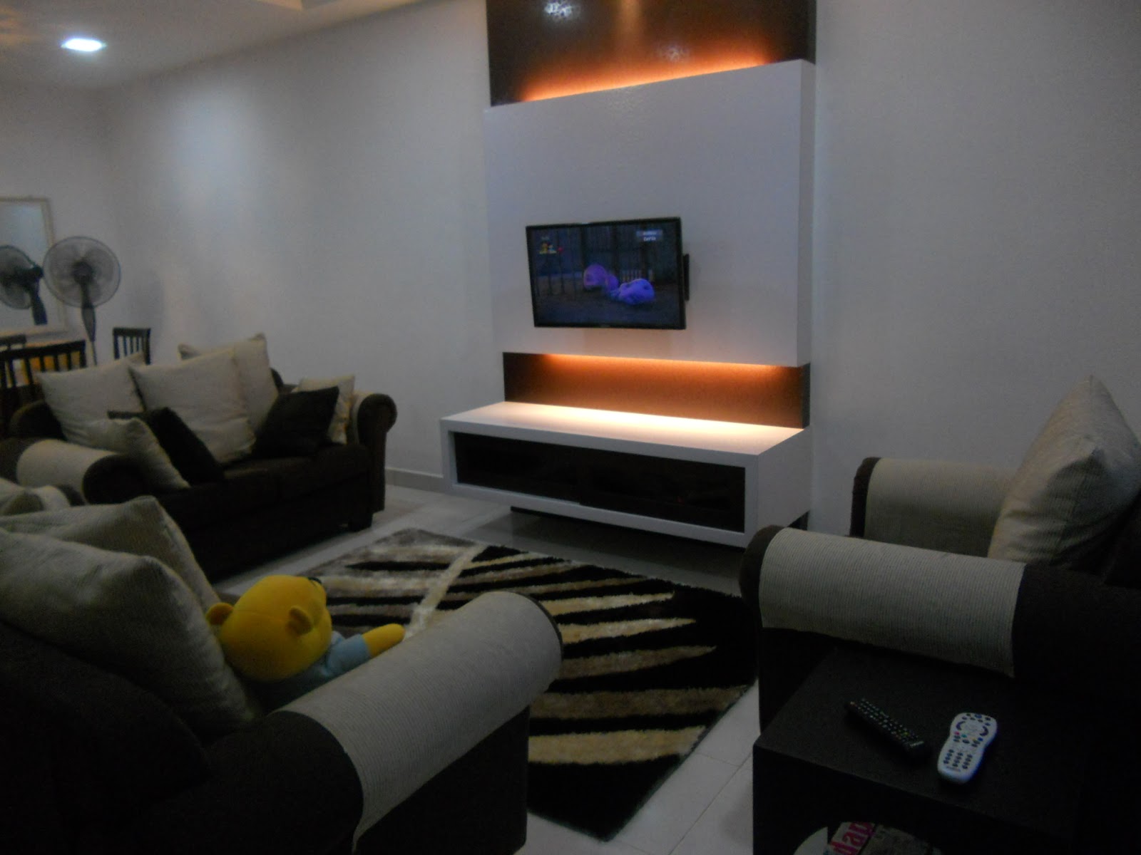 It's My LiFe: kos pasang tv panel/tv console/tv kabinet pasang siap ...