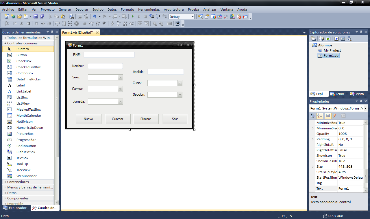 Creación de un Informe en Visual Basic 10 | Reprobados en Programacion