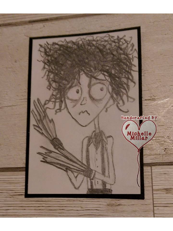 Shine Bright and Create: Hand drawn ATC cards inspired by Tim Burton ...