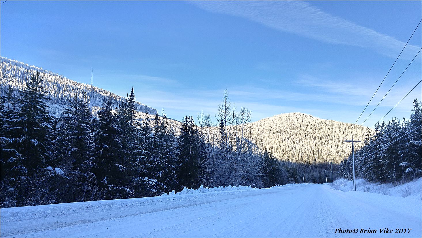 Northern Interior British Columbia: Sunrise Snow Houston British ...