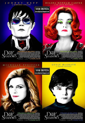 Digitista MediaWave: DARK SHADOWS Character Posters Unveiled!