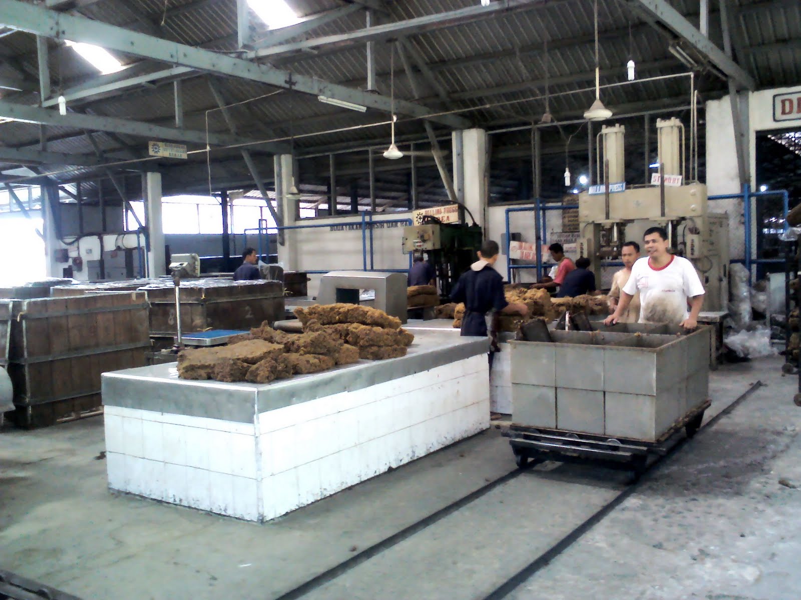 Mangasa Thoughts: Pengolahan Karet Crumb Rubber Bagian ke-5