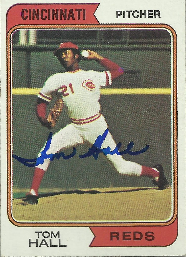 Cincinnati Reds Baseball Card Collector: TTM: Tom Hall