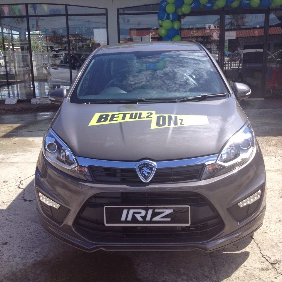 Proton Iriz Silver Moon Dust