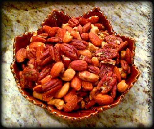 Watching What I Eat: Sweet & Spicy Bar Nuts