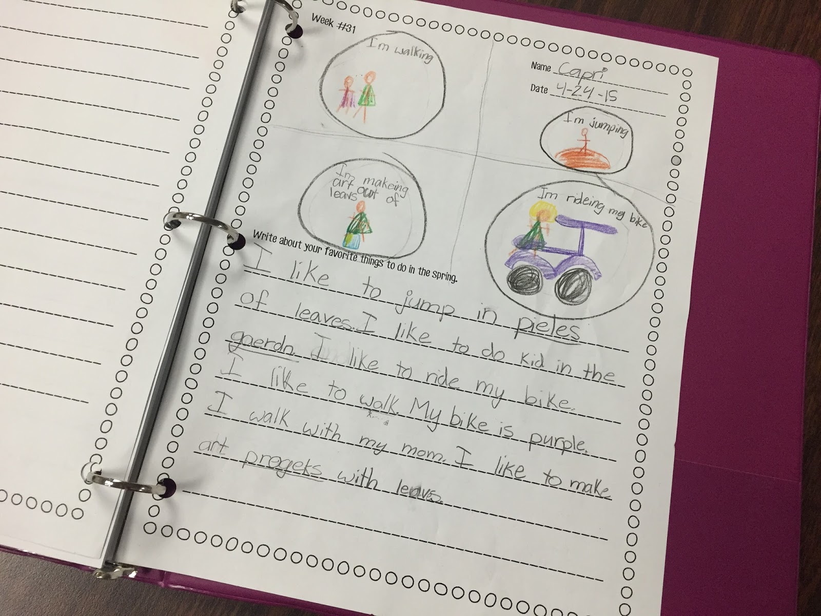 Firstie Favorites: A Year in Review: Writing Portfolios