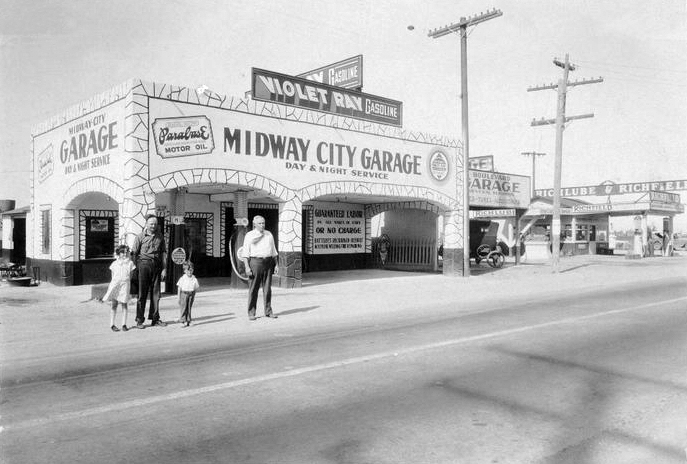 O.C. History Roundup: Downtown Midway City, 1932