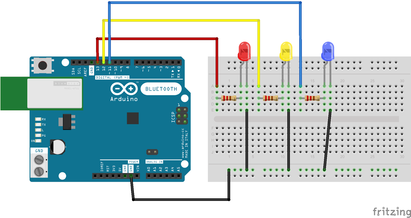 How To Wire An Arduino With A Led Como Conectar Un Arduino Con Un Led