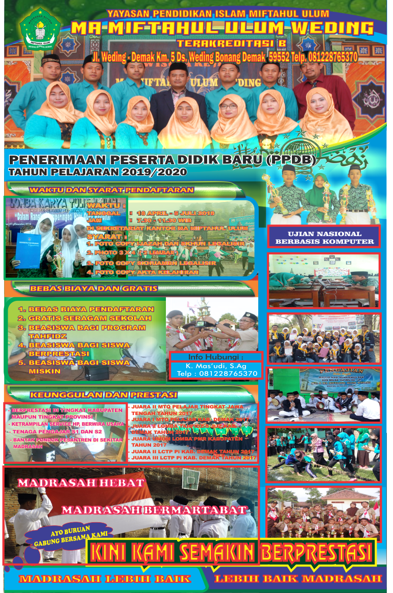 MA MIFTAHUL ULUM WEDING