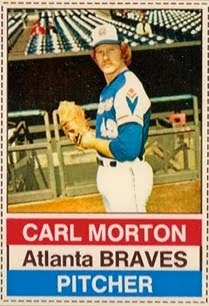 Atlanta Braves #100 Favorite Players from the 1970's: #20 CARL MORTON