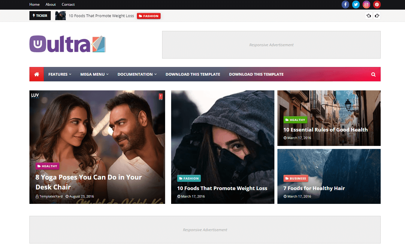 How To Setup UltraMag Blogger Template [TemplatesYard] - Sora Blogging Tips
