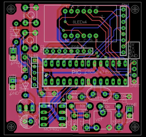 isp51: Programmable crystal controlled CTCSS tone encoder kit (Version 2)