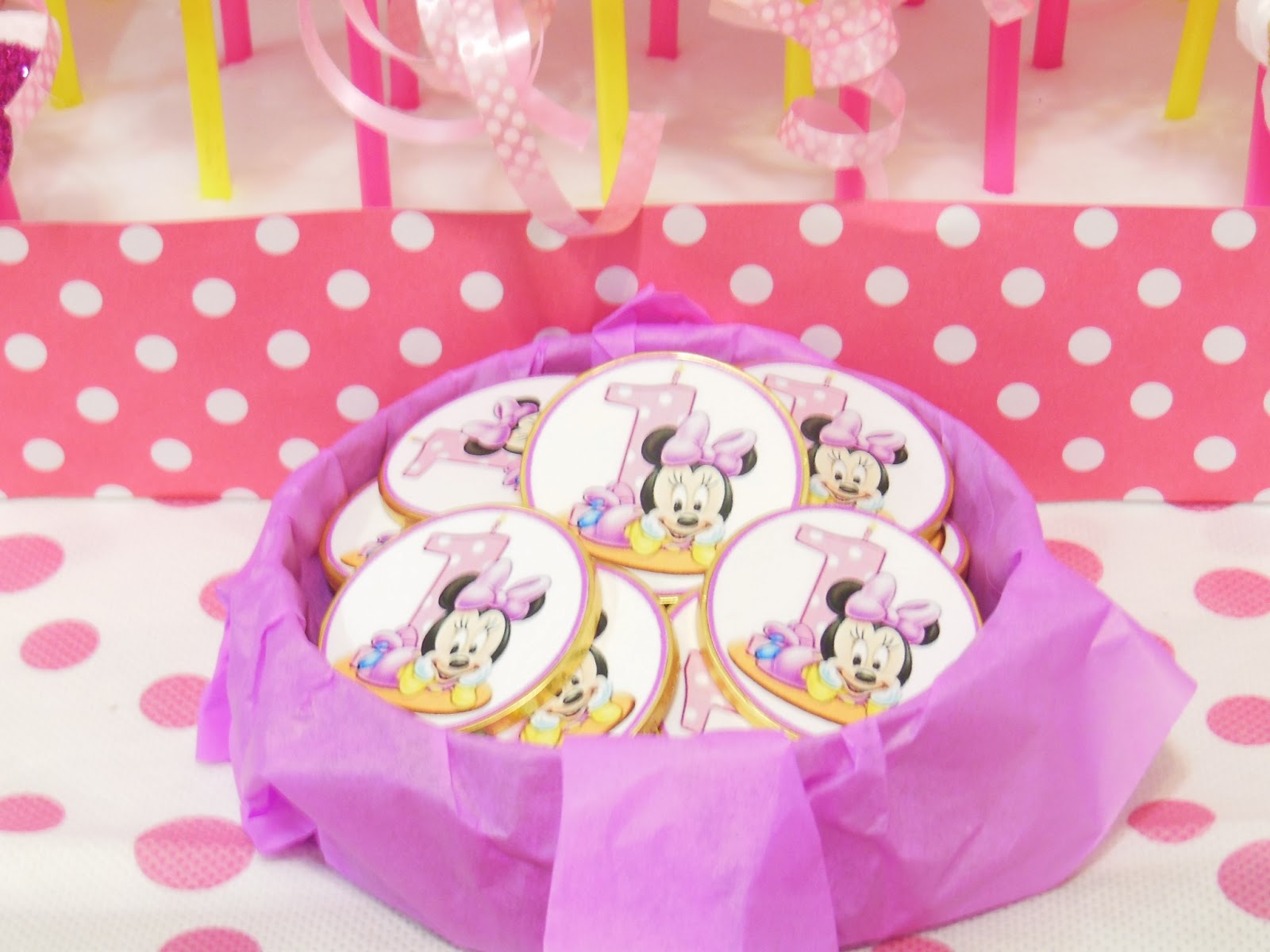 Candy bar de Minnie bebé - Imagui