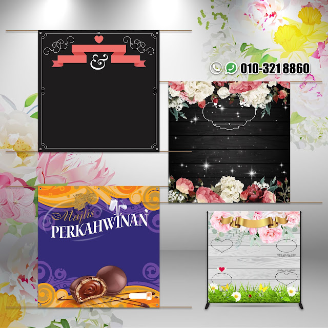 Tempahan Online Kad Kahwin House of Utusan Raja Sehari: BACKDROP ...