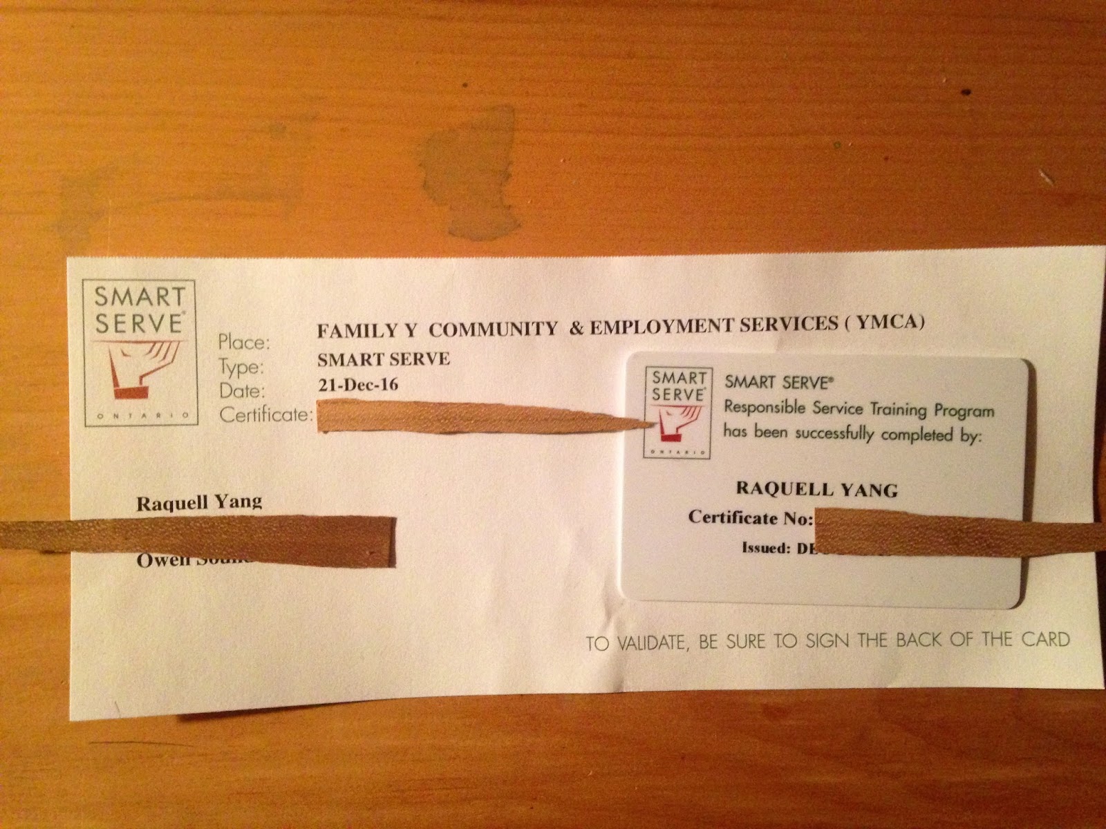 Raquell Travel : Got Smart Serve card!!!