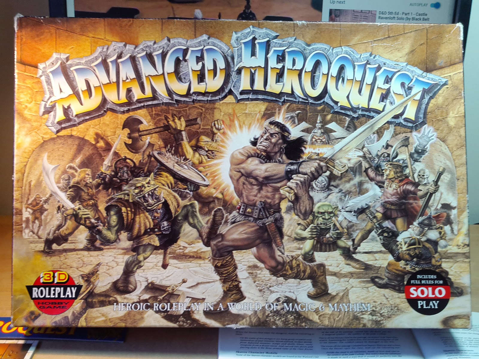 Brian's Wargaming Blog: My Collection: Advanced Heroquest