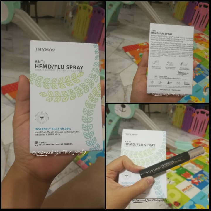 THYMOS Anti-HFMD/FLU Spray Review Malaysia - Sebrinah Yeo