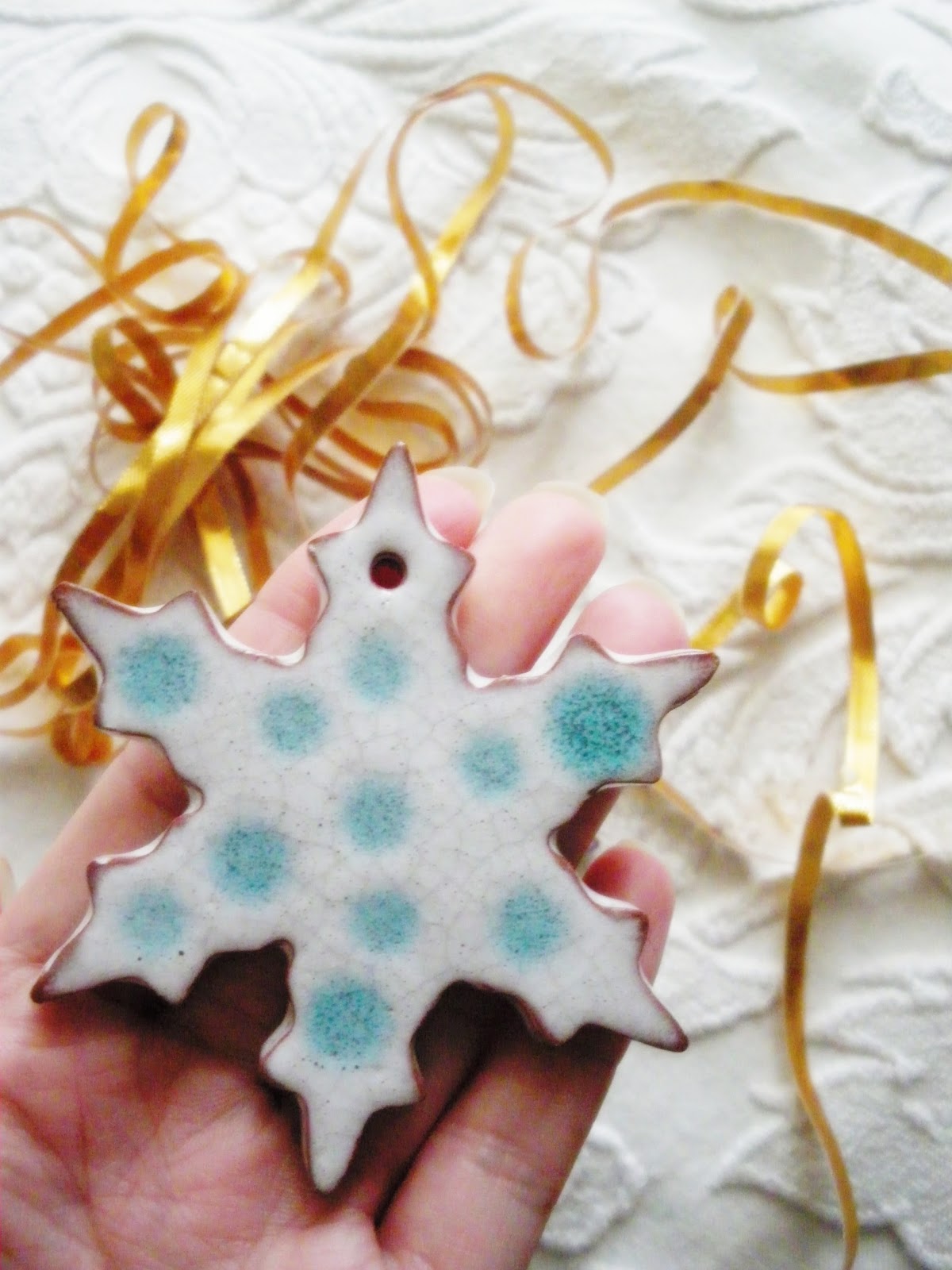 peroquÉmono: Adornos de Navidad / Snowflake Christmas ornaments