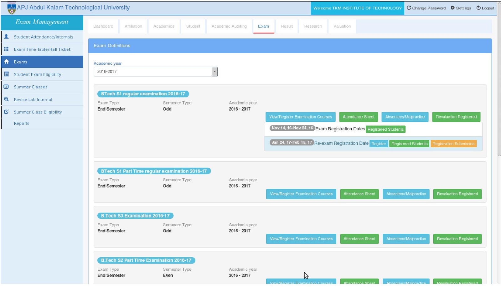 KTU STUDENT RE-EXAM REGISTRATION HELP - civil simat