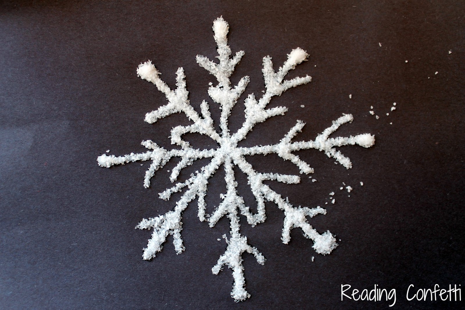 Rainbow Snowflakes and Color "Crawling"! ~ Reading Confetti