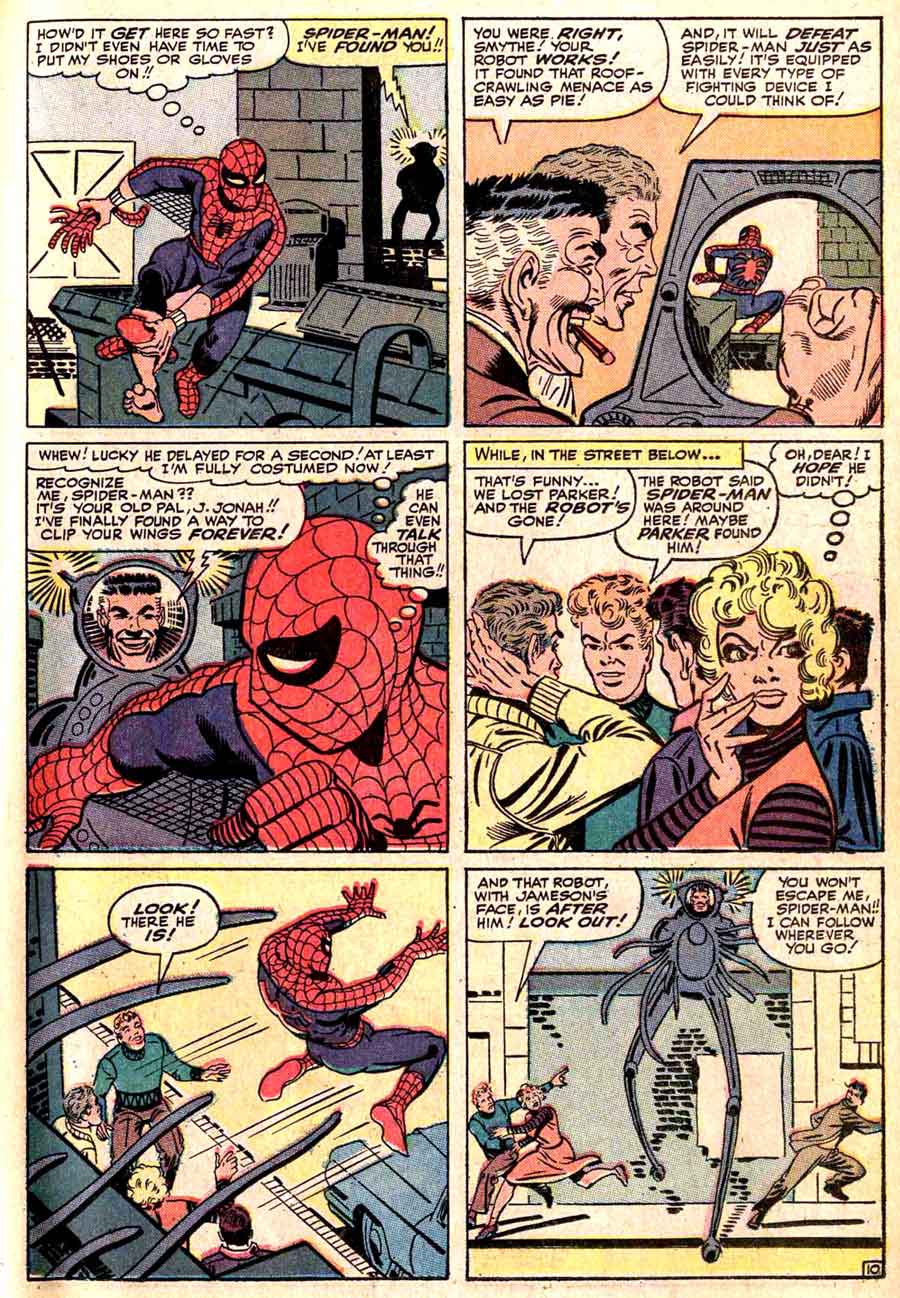 Amazing Spider-man #25 - Steve Ditko art & cover - Pencil Ink