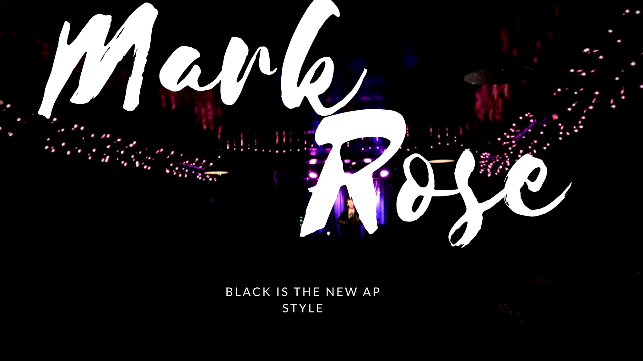 The Newlyfriend Game with Mark Rose - Black is the New AP Style