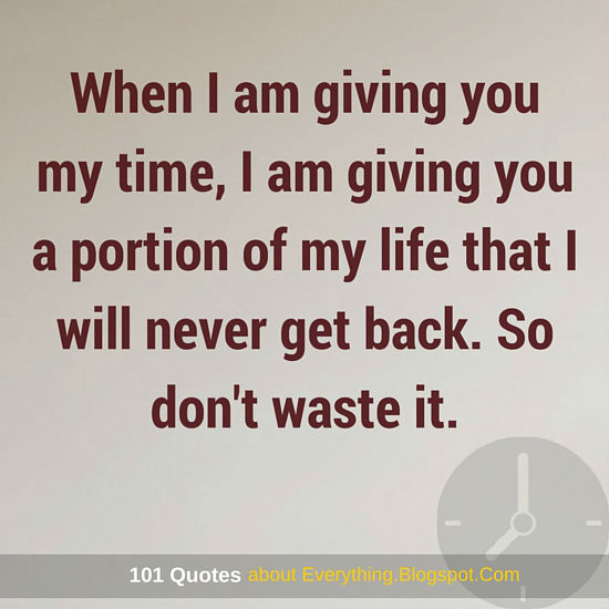 Give Me The Time Of Day Quotes