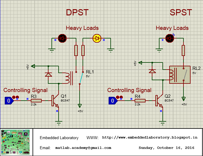 Relay: A Electromagnetic Switch - Embedded Laboratory