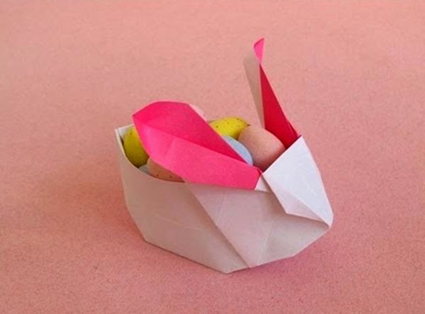 DIY Easy Paper Origami Bunny Box - The Idea King
