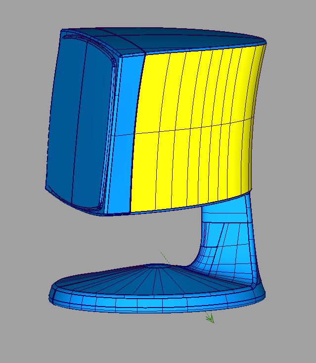 DIGITAL MODELING AND PROTOTYPYING: SPEAKER _USING_ALIAS STUDIO TOOLS
