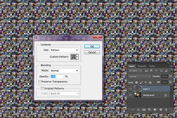 PhotoEffect: Easy Way To create Photo Mosaic in Photoshop CS6