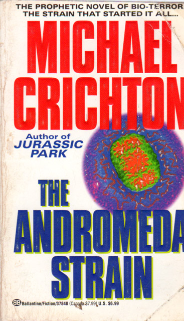 Potpourri of Science Fiction Literature: 1969: The Andromeda Strain ...