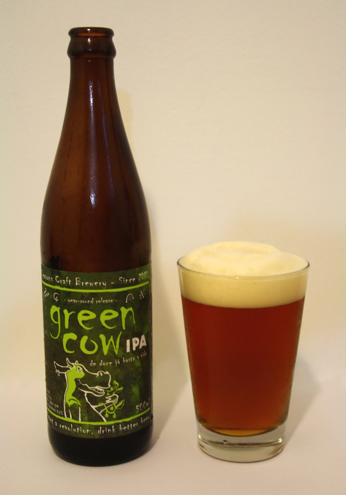Cerveja Para Dois: Seasons Green Cow IPA