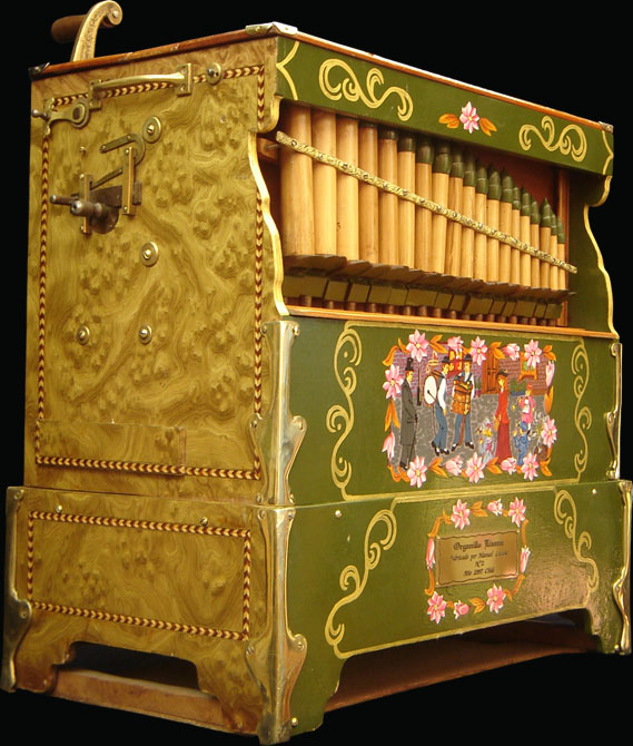 Los Organilleros: Tipos de Organillos