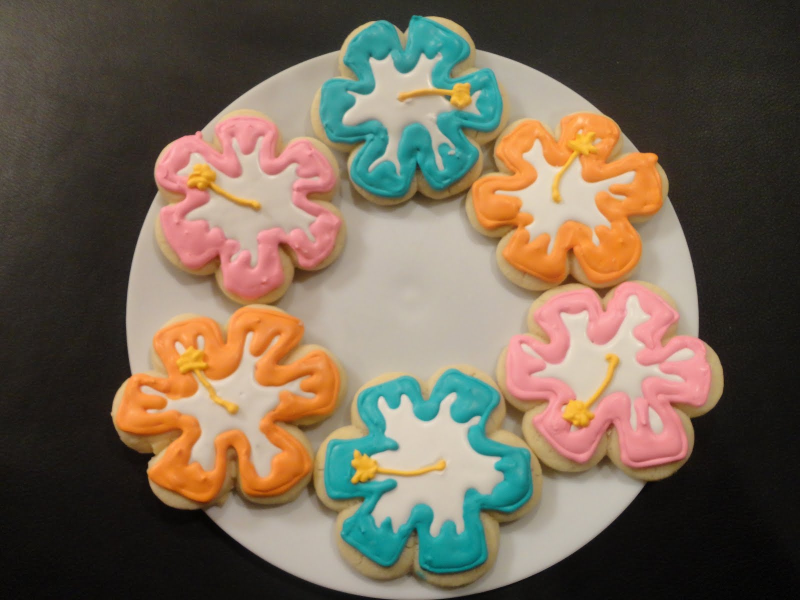 Sarah's Recipe Book: Hibiscus Cookies