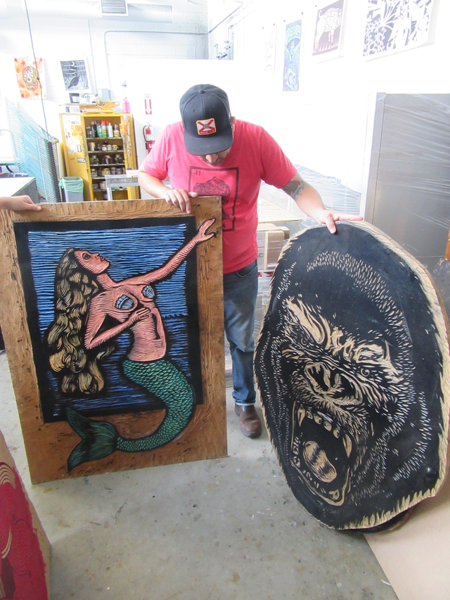 Ambos Lados International Print Exchange: Joseph Velasquez from FAU