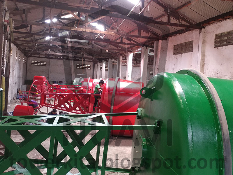 Instalasi Pelampung Suar - Jual lampu mercusuar, rambu pelampung ...