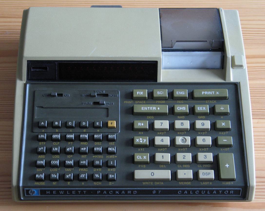 The calculator Lab: HP 67 / HP 97 (1976)