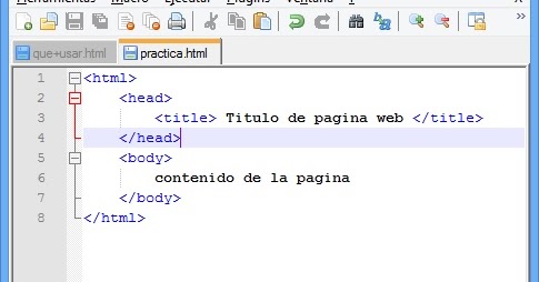 0.0: MI PRIMERA PAGINA WEB EN HTML