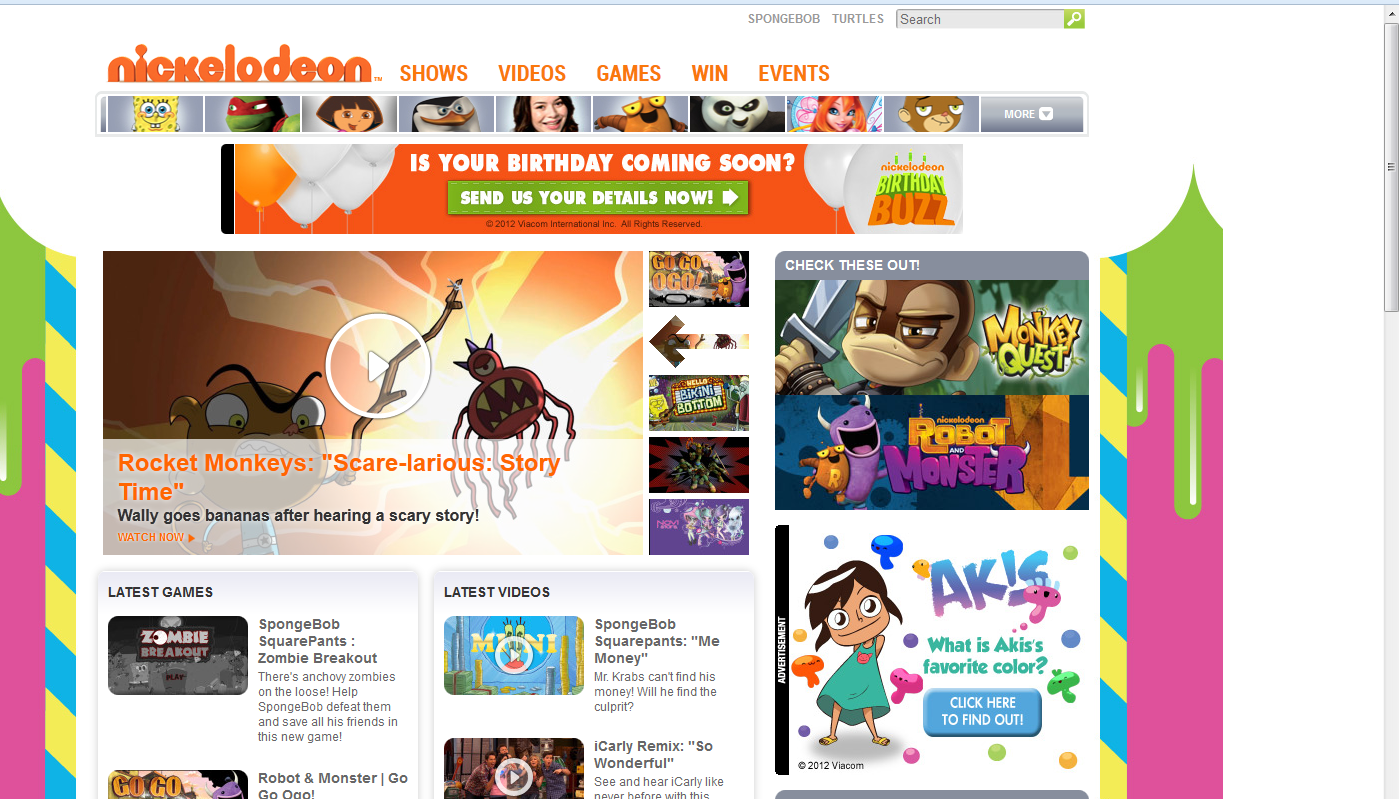 Nickelodeon Asia: JUST LIKE NICK!