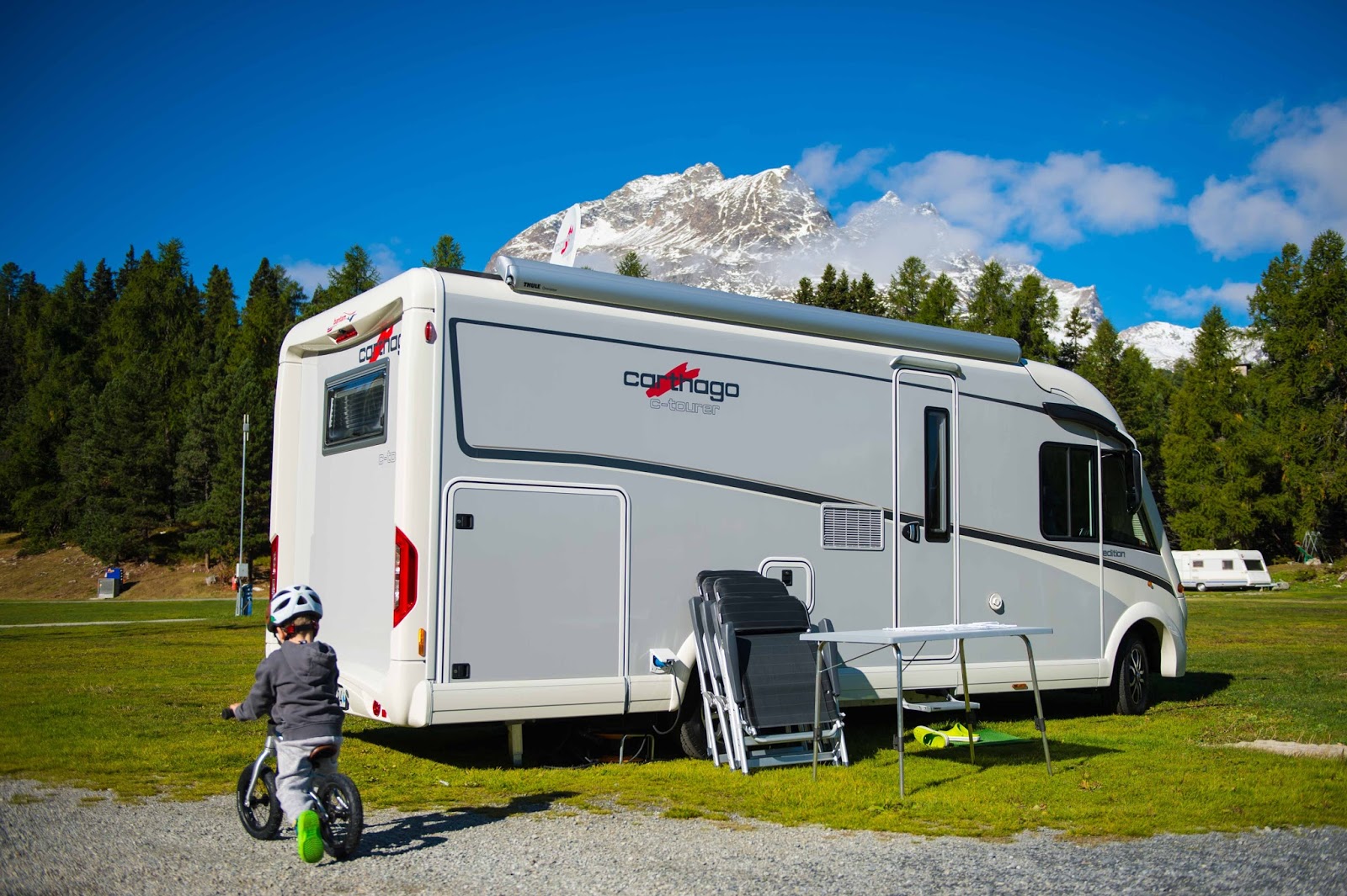 Campandkids: Unser erster Wochenendausflug: TCS Camping St. Moritz